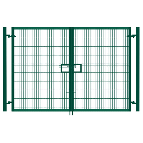 Double Leaf V Mesh Gate – Naylor Fencing