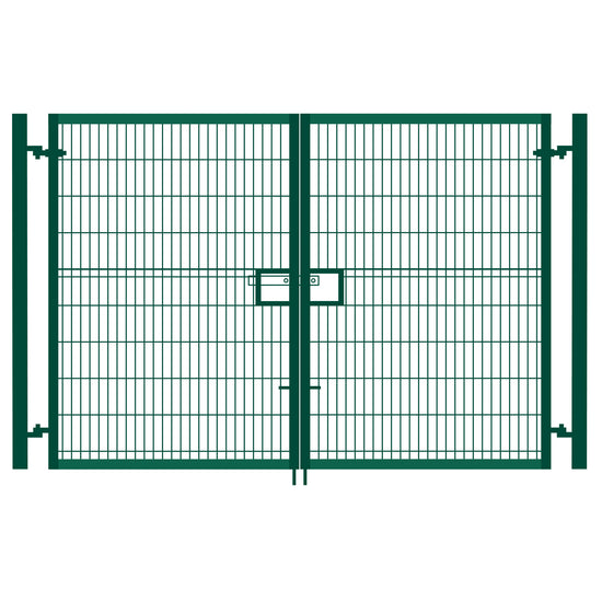 Double Leaf V Mesh Gate – Naylor Fencing